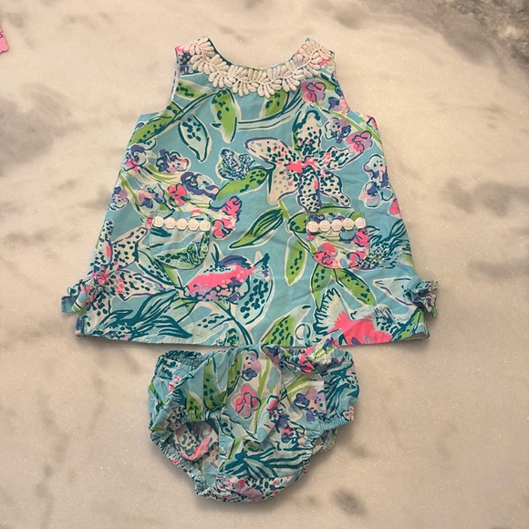 Lilly Pulitzer | Dresses | Lilly Pulitzer 62 Month Baby Shift With ...